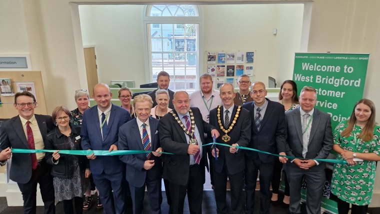 Customer Service Contact Point now open at West Bridgford Library ...