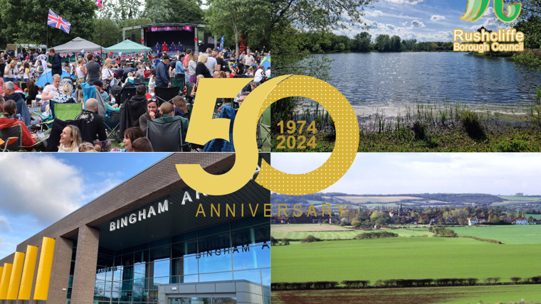 It's our golden anniversary! - Rushcliffe Borough Council