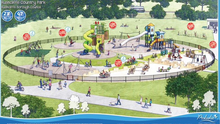 Play area refurbishment for Rushcliffe Country Park coming soon ...